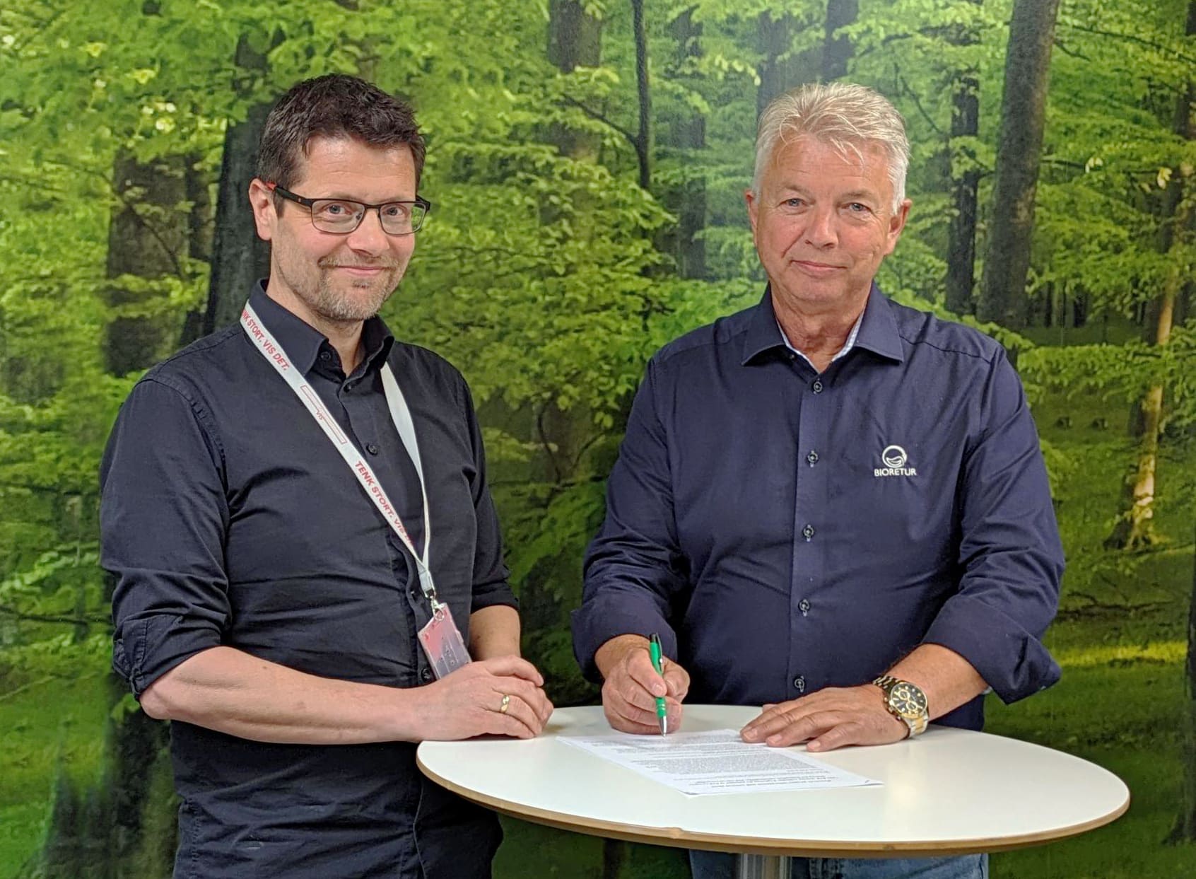 Norges første testanlegg for tørking av organisk materiale - Bioretur